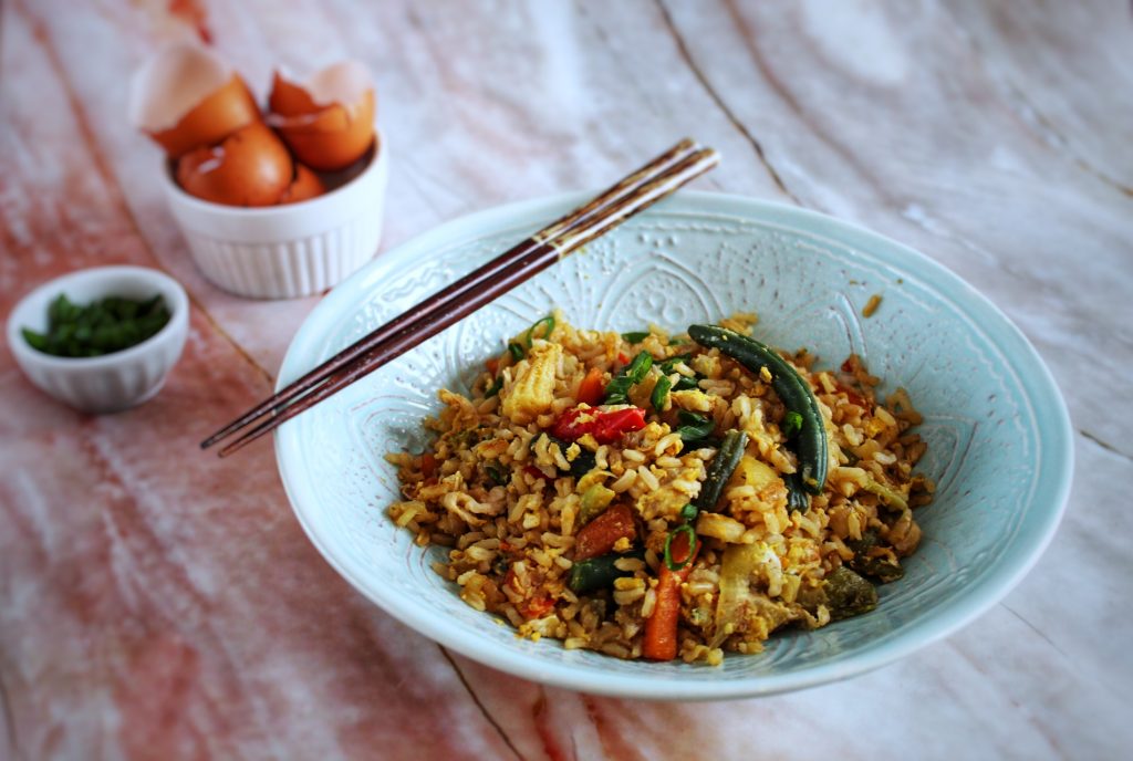 Riz frit aux légumes